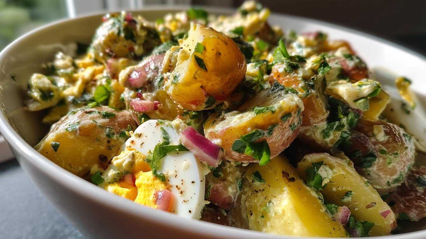 Powerful Marinated Potato Salad: 1 Simple Way - 911recipes.com